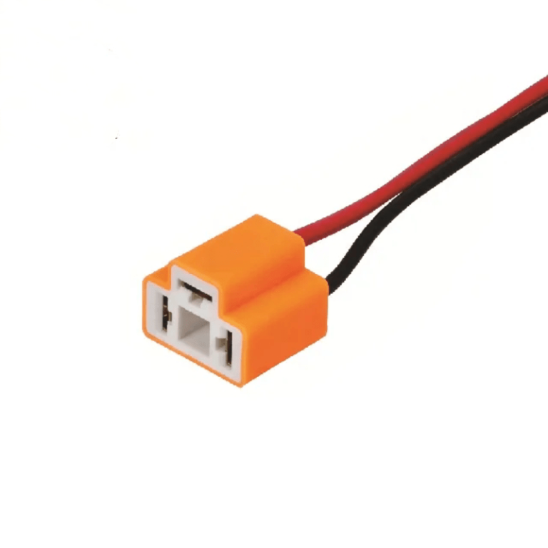 H4/H19 Headlight Connector 3-Pin Female Wiring Harness